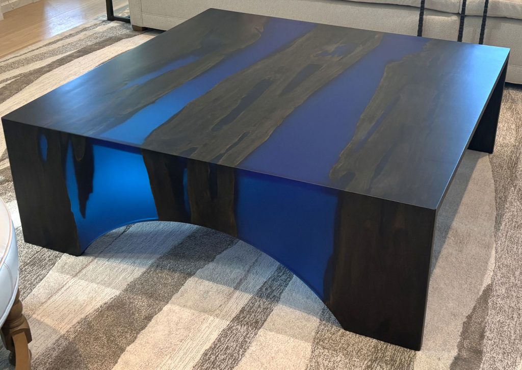 Custom Epoxy River Tables | Naples Live Edge Wood Furniture